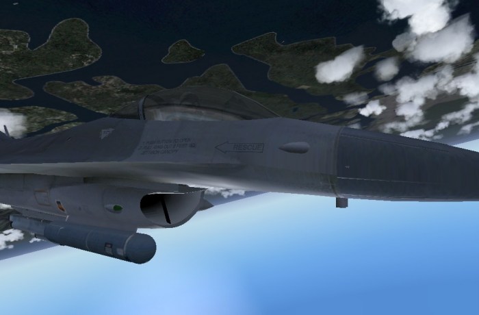 Simviation Forums • View topic - Shots of T-6's (1) and F-16's